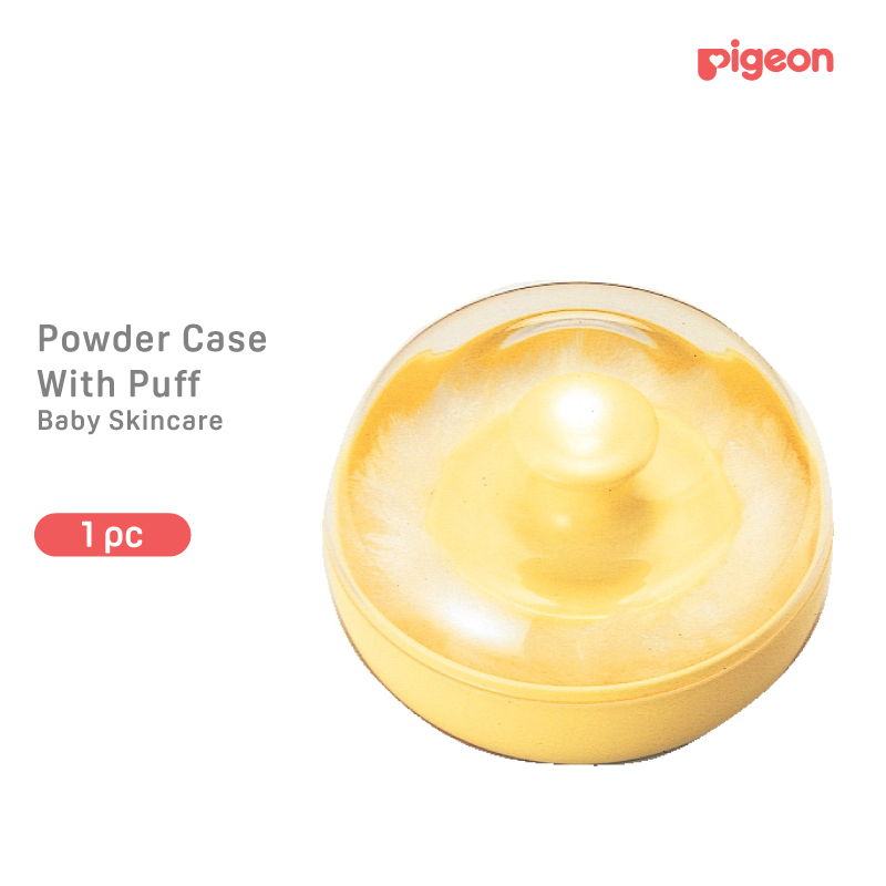 Pigeon Powder Case With Puff (U-type)