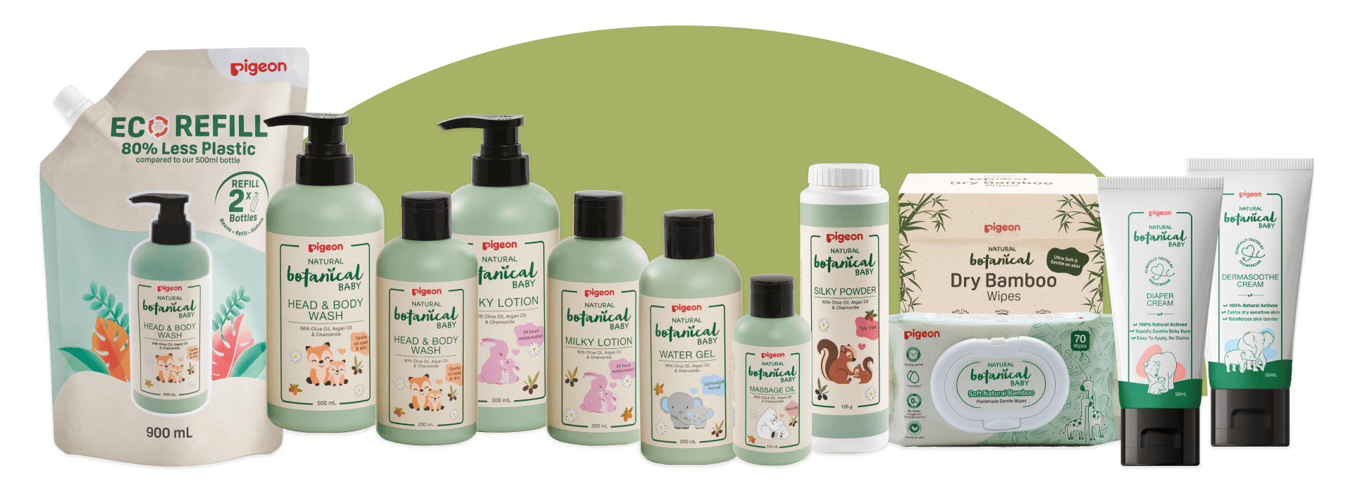 Natural Botanical Baby - Pigeon